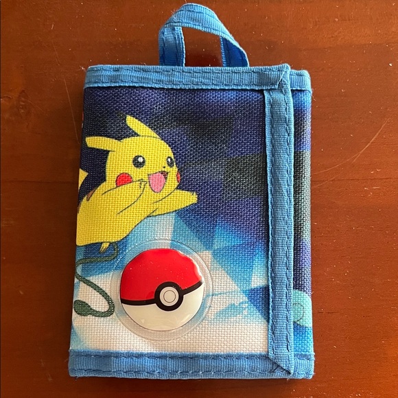 Pokémon | Accessories | Pokemon Pikachu Blue And Yellow Kids Wallet ...